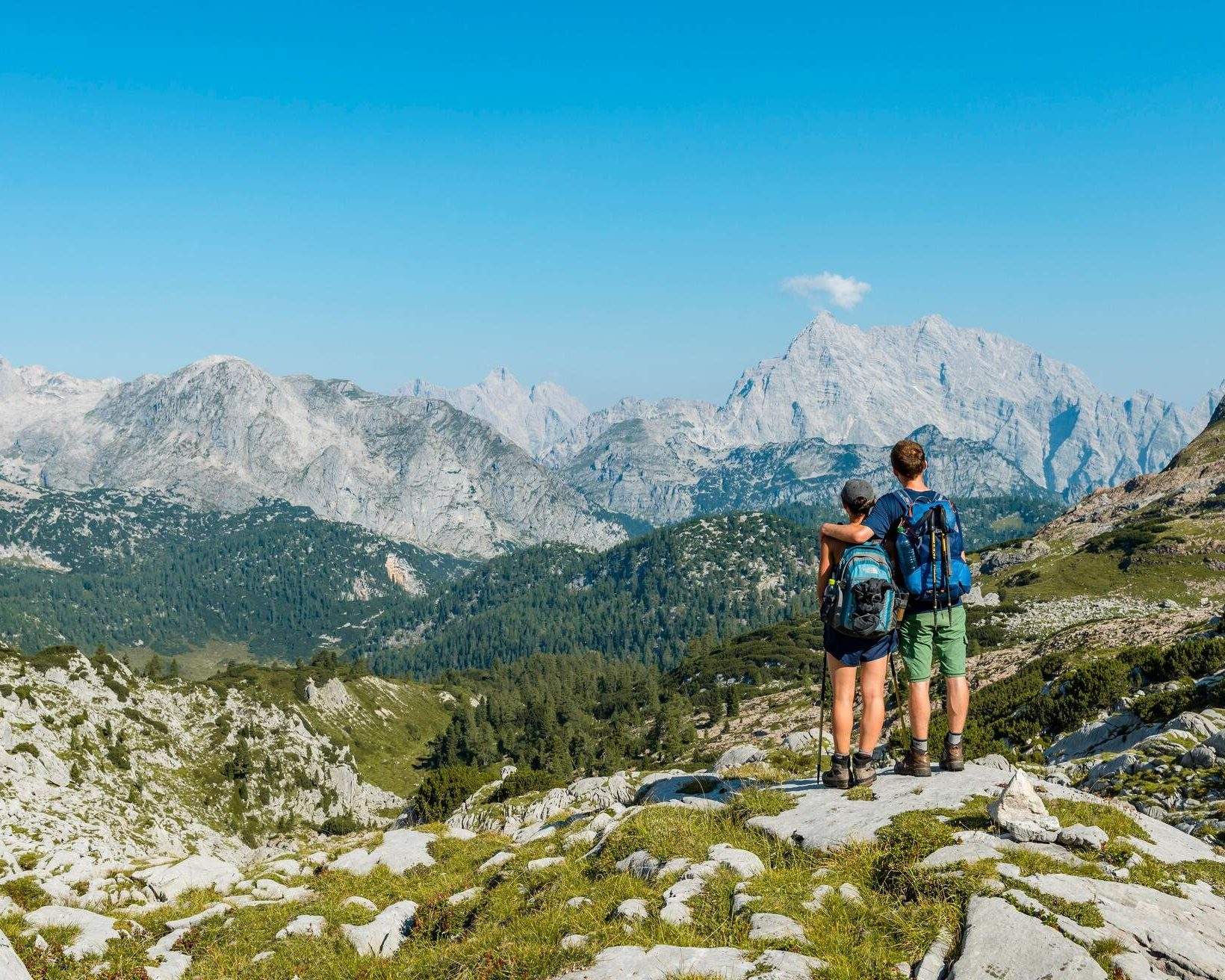 Spannende Wandern Bayern Berge Ebenbild