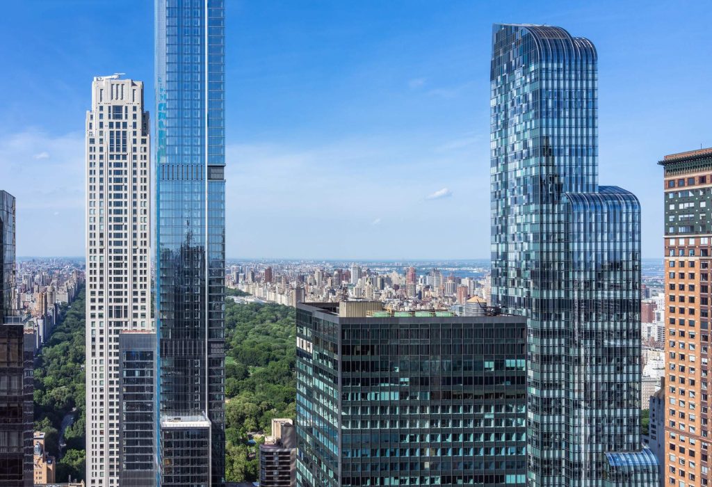 Elegantes Hchste Gebude New York Bildnull